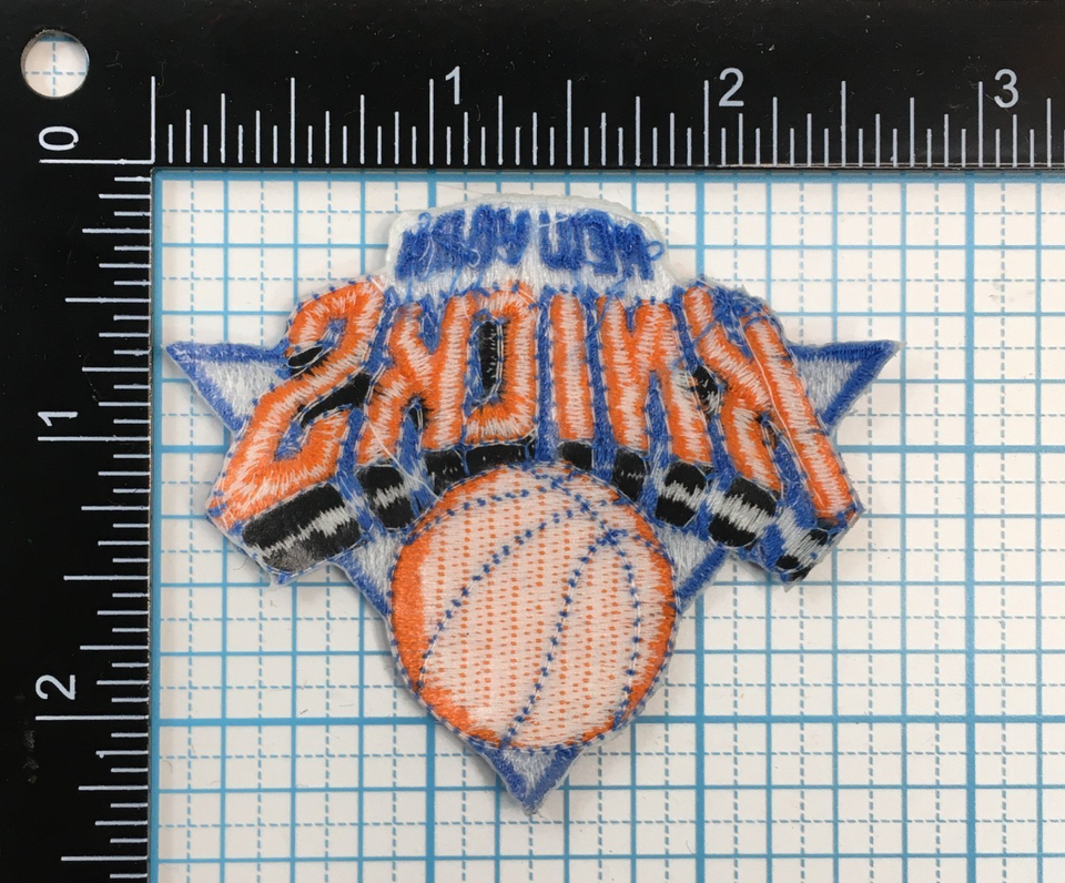 1995-2010 NEW YORK KNICKS NBA BASKETBALL VINTAGE 2.75" TEAM LOGO PATCH ...