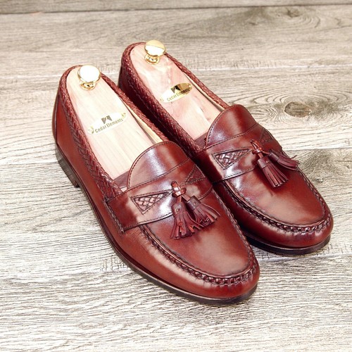 Allen Edmonds MAXFIELD Loafer 10.5 D Chili * add $15 new Cedar Trees | eBay