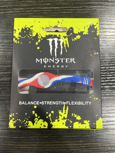 Monster Energy Balance Strength Flexibility Bracelet Band Size L Multi ...