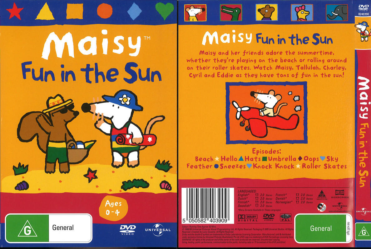 188D NEW SEALED DVD Region 4 MAISY FUN IN THE SUN | eBay Australia