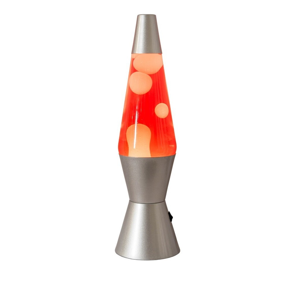 Retro LED Lava Lamp Relaxation Mood Night Light Motion Wax Liquid ...