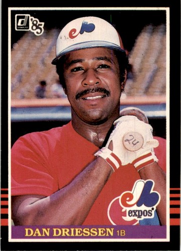 1985 Donruss Dan Driessen 100 Baseball Cards #619 | eBay