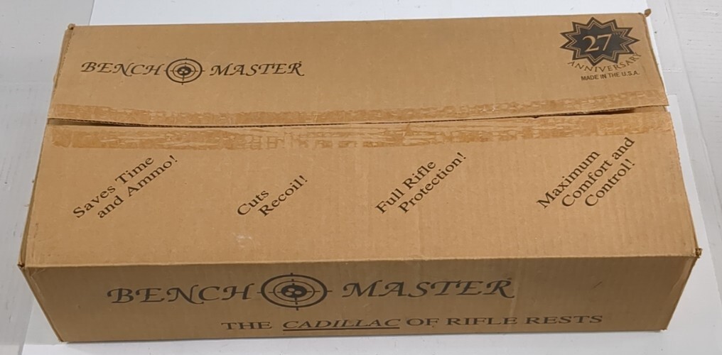 BenchMaster The Cadillac of Rifle Rest Steel Adjustable Table Top Gun ...