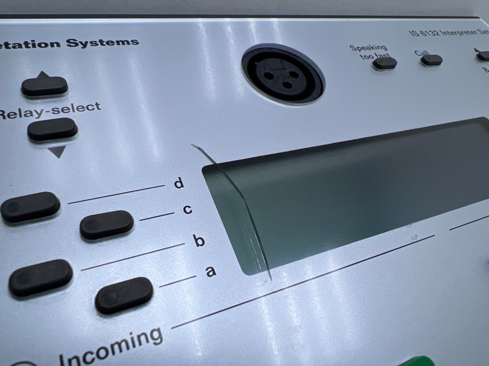 DIS Danish Interpretation IS 6132 Interpreter Set Digital Conference ...