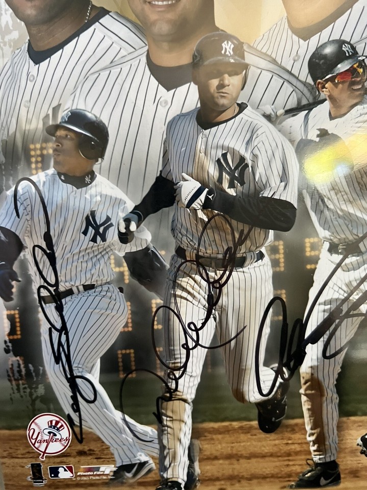Jeter, Arod, Sheffield And Matsui Signed Photo 8X10 Yankees | eBay