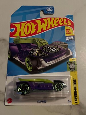 2021 CLIP ROD MATTEL HOT WHEELS DIE CAST CAR IN FACTORY SEALED PACKAGE ...
