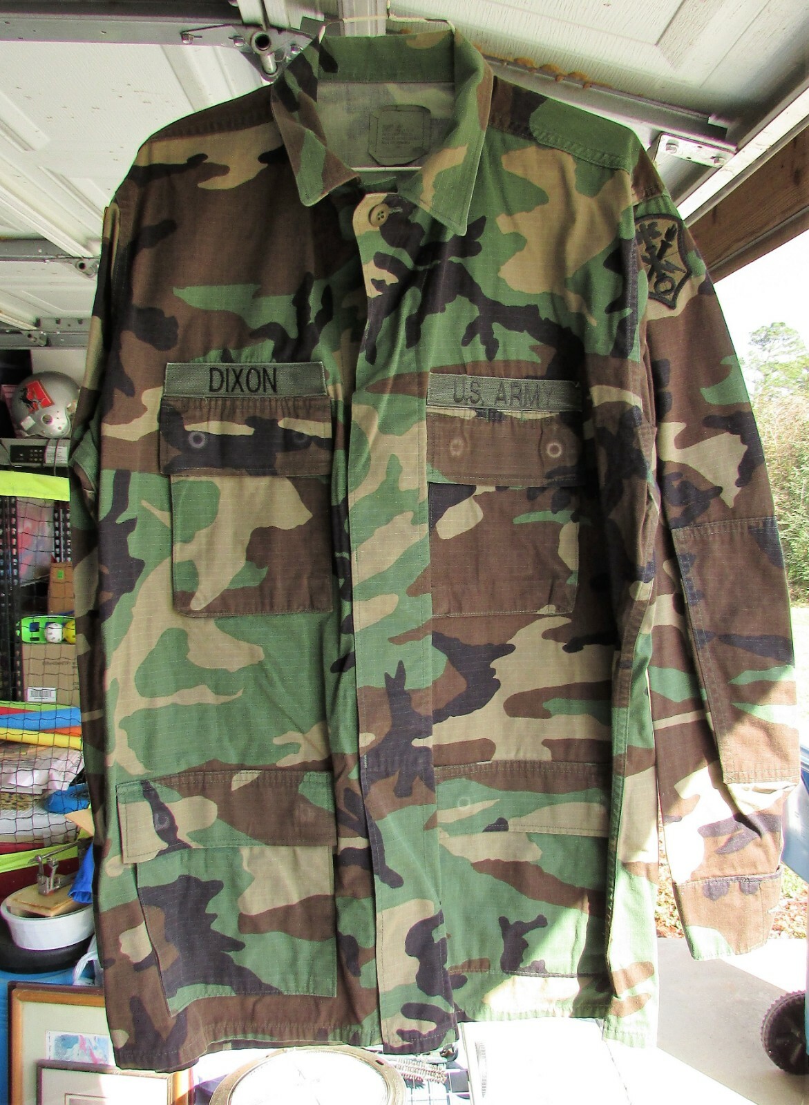 US Army BDU/ACU INSCOM Badge Med Long - Named! Ft. Belvoir, VA. | eBay