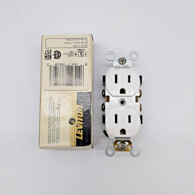 Leviton 5050 Non-Grounding Surface Mounting Range Outlet w/ Pressure ...