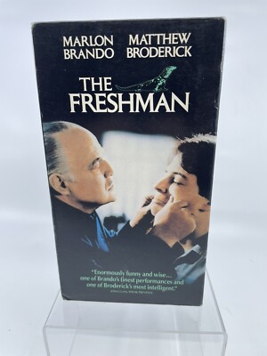 The Freshman (VHS, 1990 Closed Captioned) Marlon Brando Matthew ...