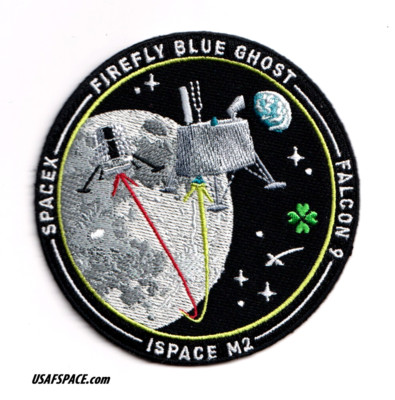 Authentic FIREFLY BLUE GHOST -SPACEX FALCON-9- Launch SATELLITE ...