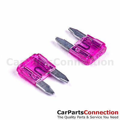 2 Piece Car Mini Fuse 35 AMP ATM Color Coded Emergency Replacement Kit ...
