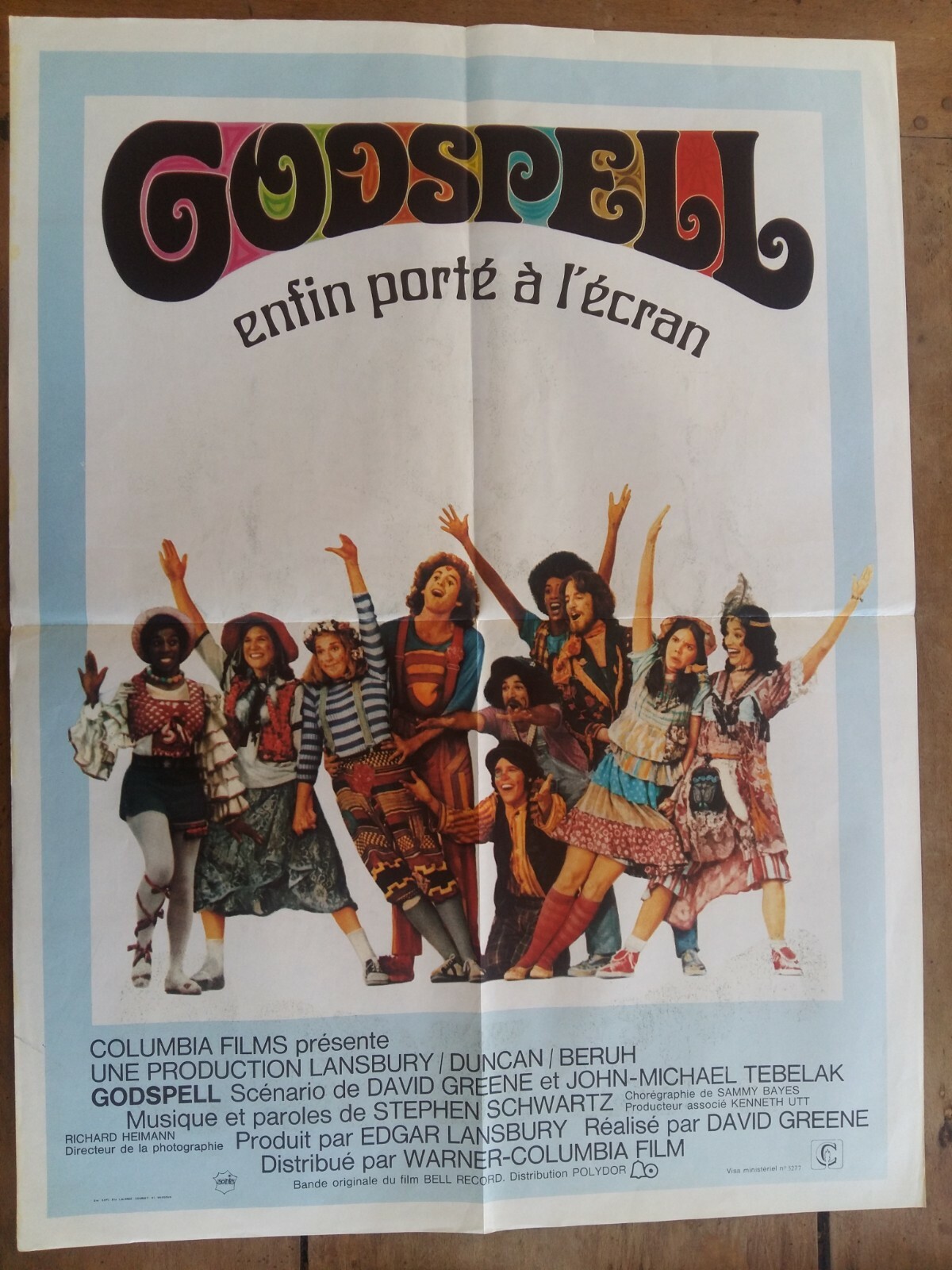 GODSPELL Poster Victor Garber DAVID GREEN Lynne Thigpen 60X80Cm | eBay