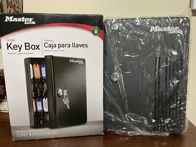 Master Lock Small Key Box KB-25ML Keyed Wall Safe Storage "New With Box ...
