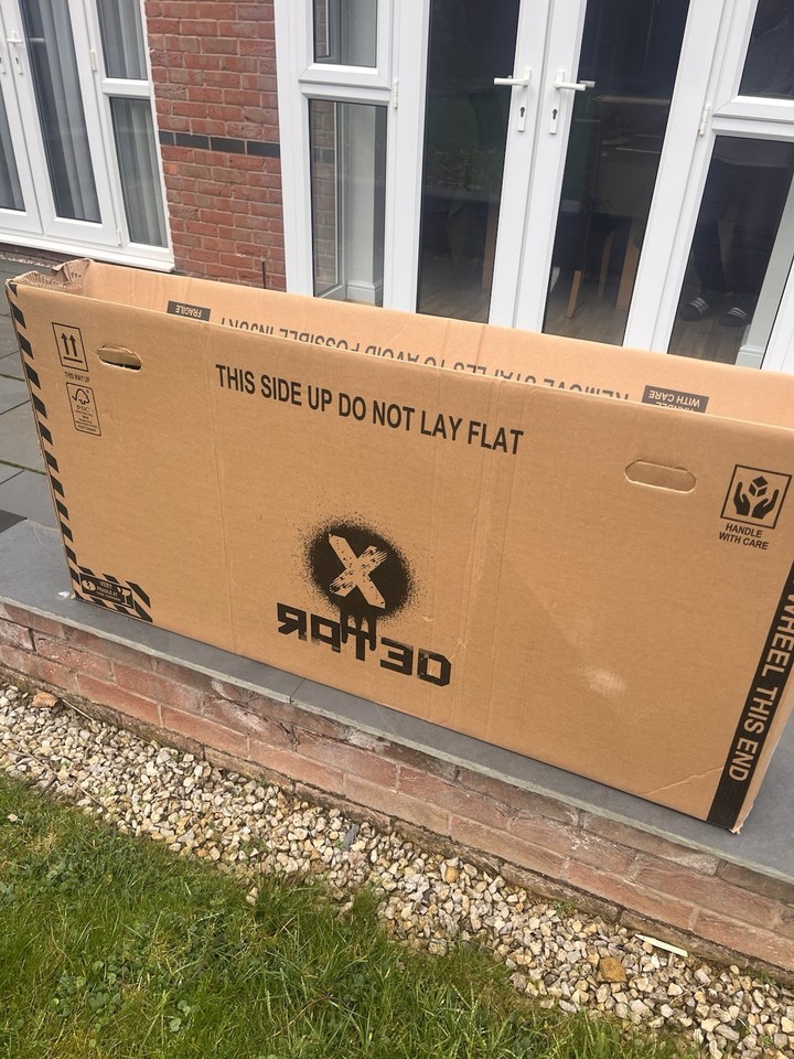 Bike Box Bicycle Shipping Box – Double Wall Cardboard 137 x 67 x 22 cm ...