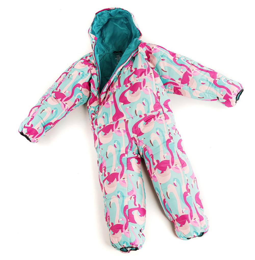 New Selk' Bag Wearable Sleeping Bag Kids Medium Flamingo Pink/Blue