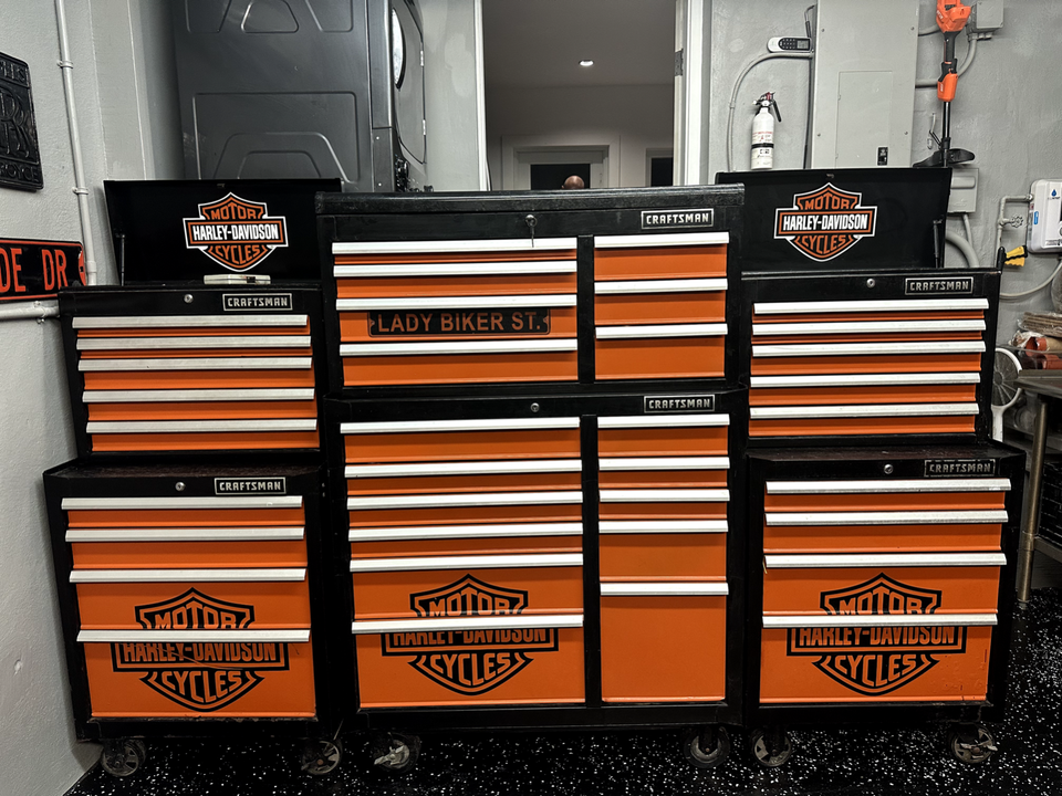 CRAFTSMAN TOOL BOXE FOR HARLEY DAVIDSON 100 TH | eBay