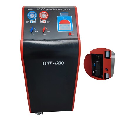 Fully Automatic A/C Refrigerant Filling Machine Recovery Recycling ...