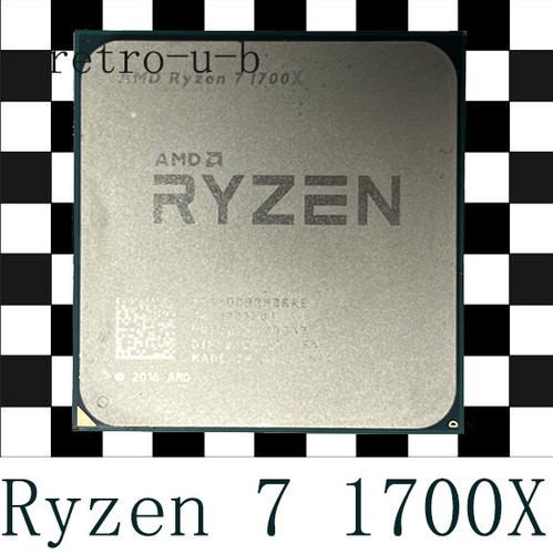 AMD Ryzen 7 1700X 3.4GHz 8-core Socket AM4 CPU Processor R7 1700X | eBay