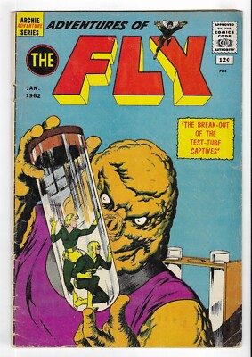 ADVENTURES OF THE FLY #17 SILVER AGE ARCHIE SERIES COMIC BOOK Superhero ...