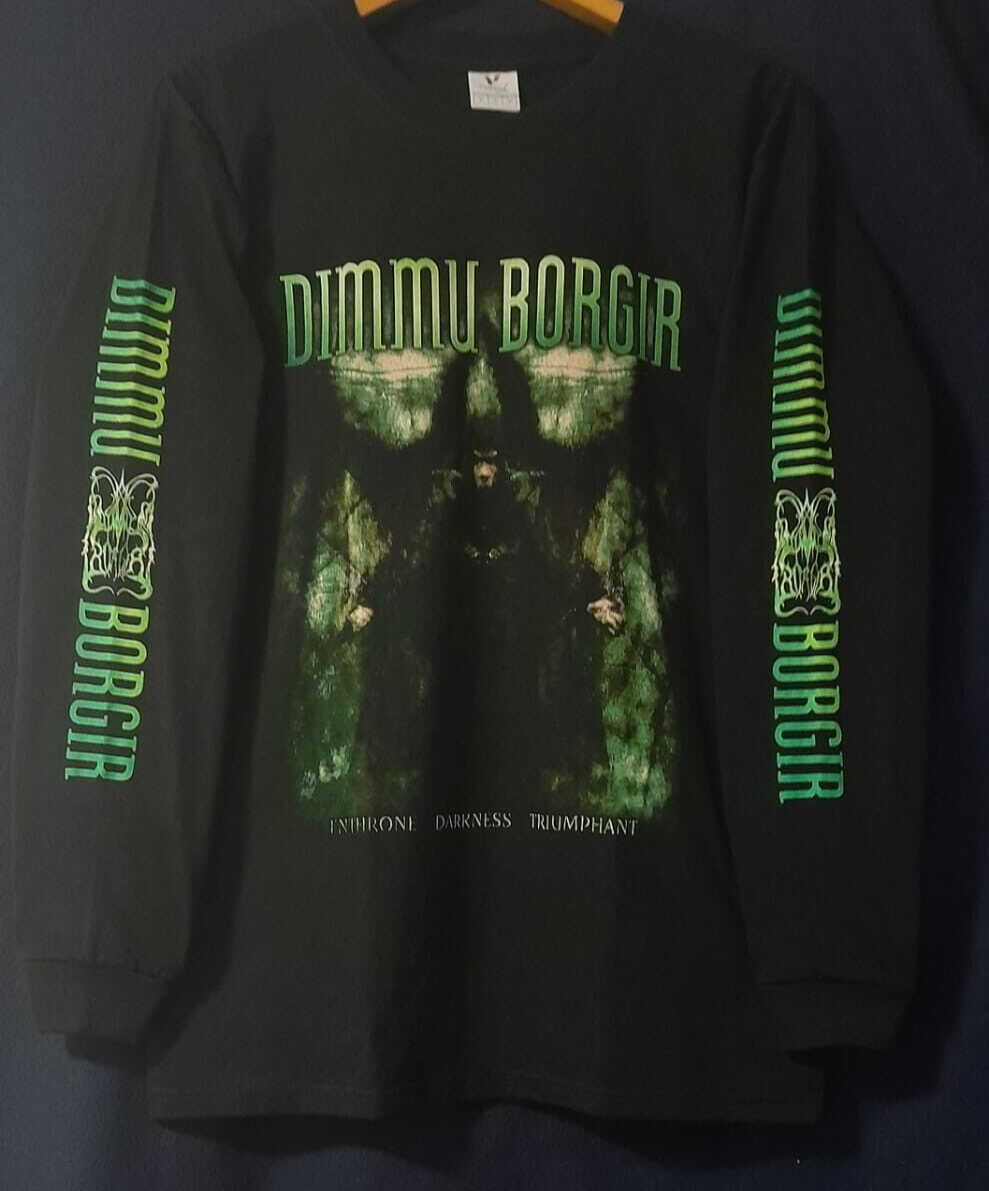 Dimmu borgir Long sleeve M shirt Von Watain Marduk Sigh Cradle of filth ...