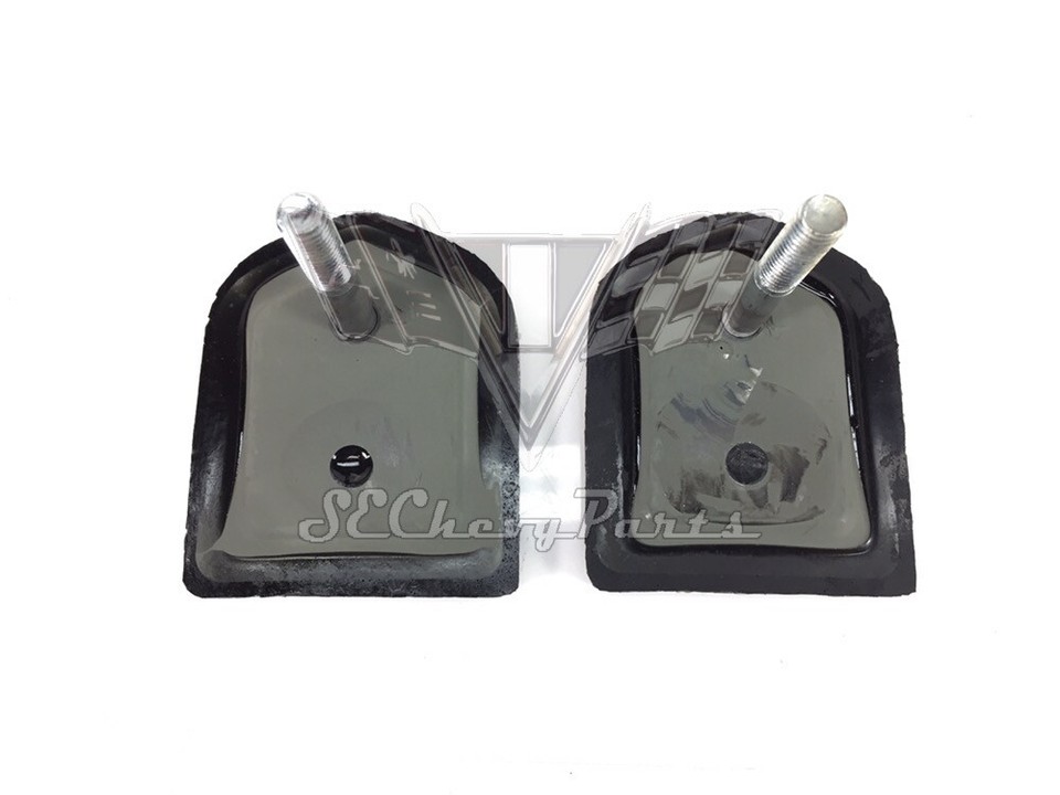 1959-1960 Chevy Wagon Rear Bumper Step Pads with Hardware PAIR OER | eBay