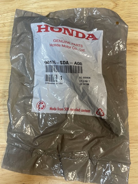 Honda OEM Front Suspension-front Support Bolt 90176SDAA00 for sale ...