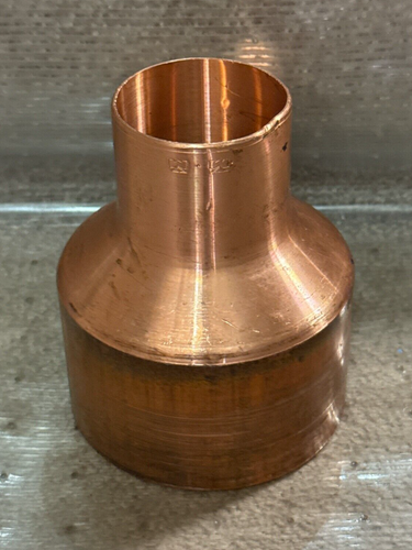 Mueller Industries 3.75" x 2" Wrot Copper Pipe Reducer Coupling | eBay