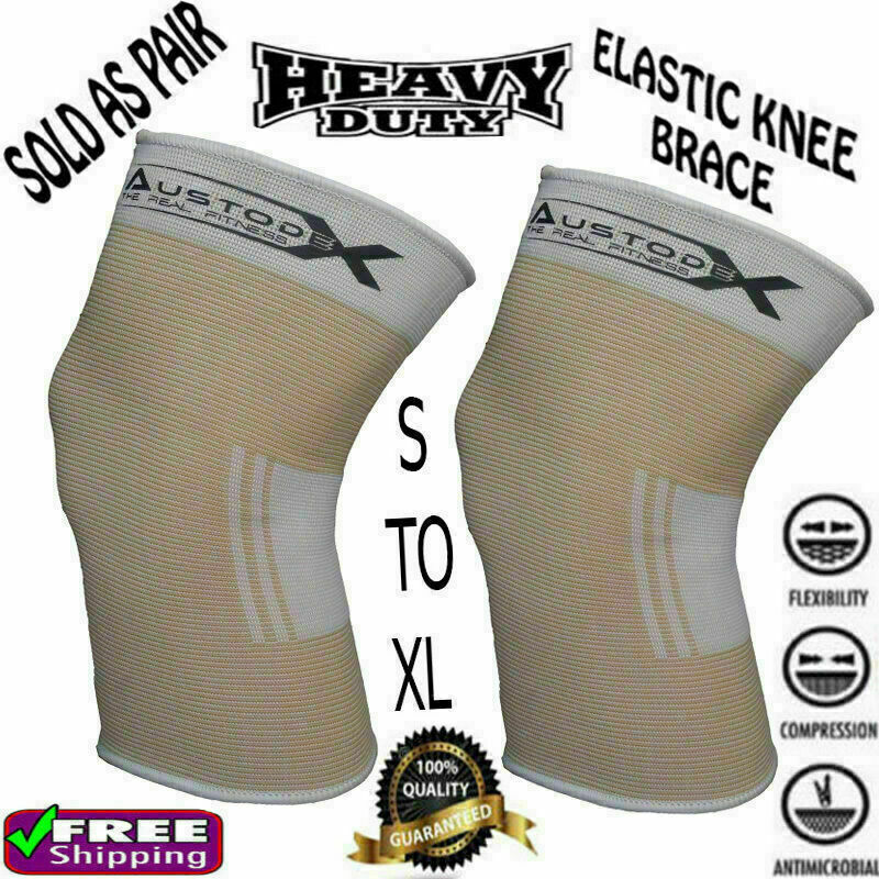 Elastic Knee Brace Strap Guard Support Sleeve Leg Muscles Protection ...