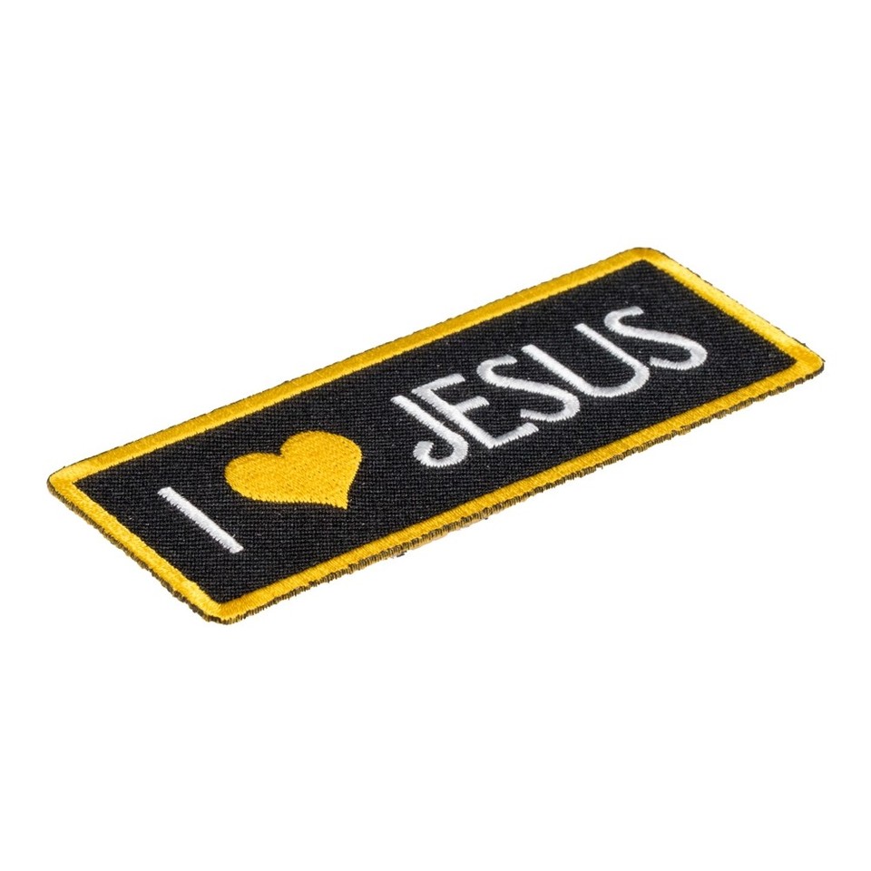 I Love Jesus Heart Patch, Christian Patches | eBay