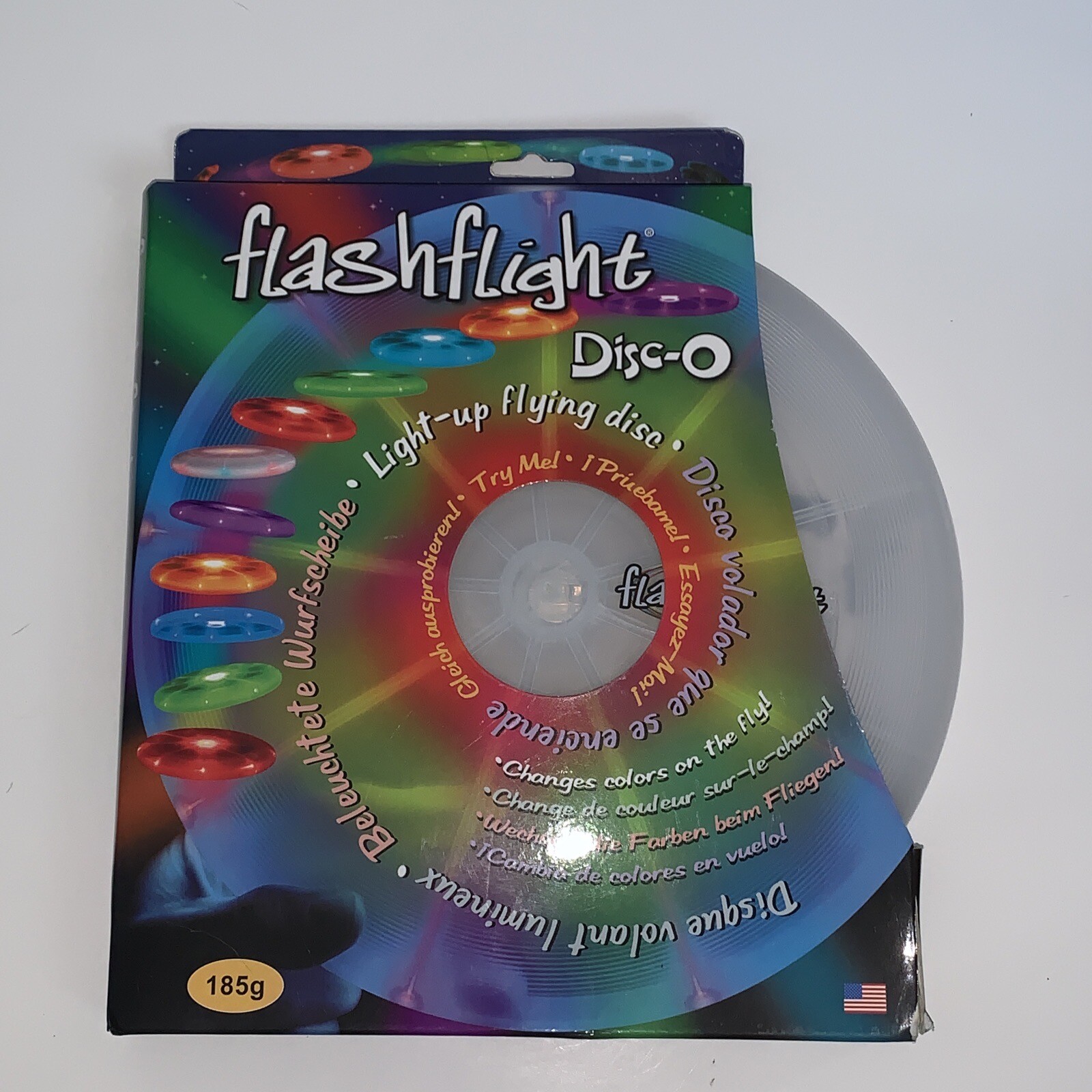 Nite Ize Flashflight LED Light Up Flying Disc - Clear for sale online ...