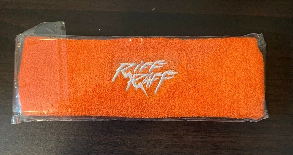 Ultra Rare 2018 Riff Raff x G Fuel Orange Headband (NEW) | eBay