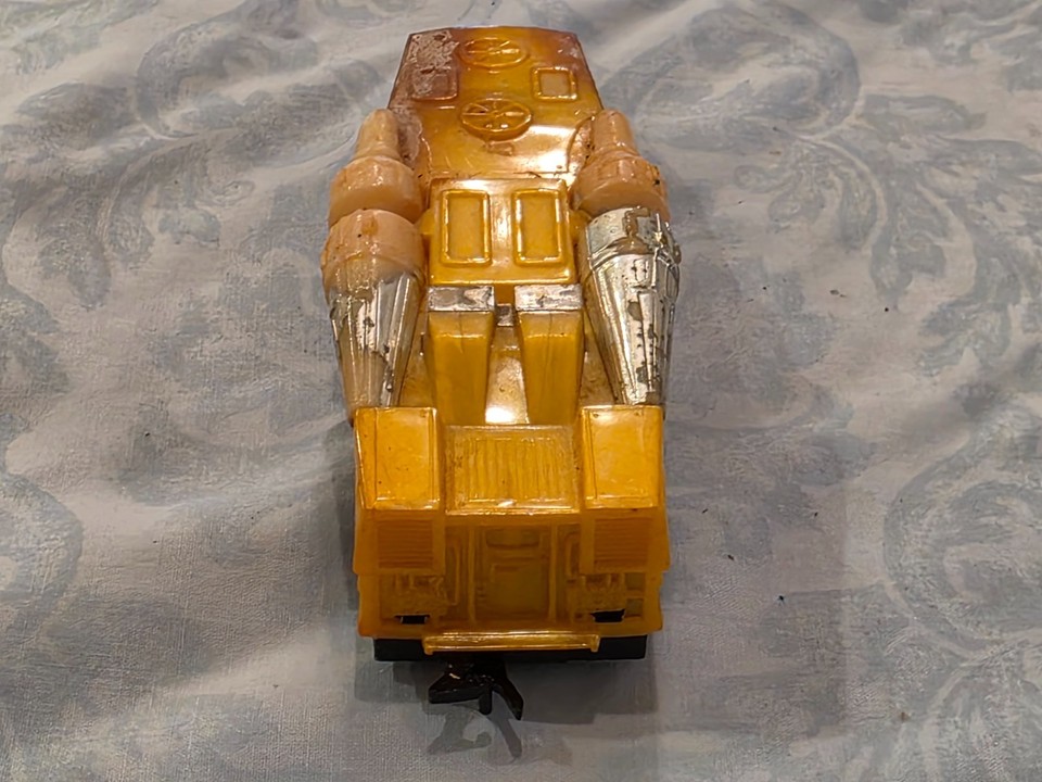 Vintage Mattel Hot Line Train Speed Chief Engine Yellow Mexico 1971 ...