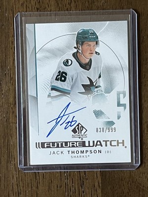 2024-25 SP Authentic Jack Thompson Future Watch Rookie Autograph Auto ...