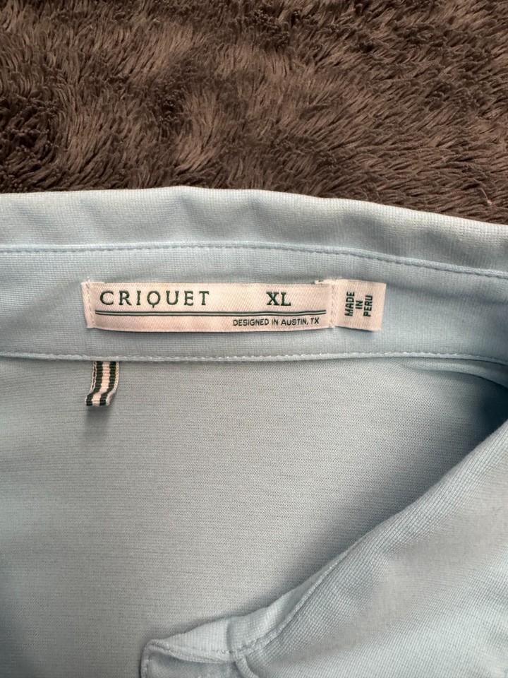 Criquet Top-Shelf Players Shirt Pima Cotton Retro Classic Short Sleeve ...