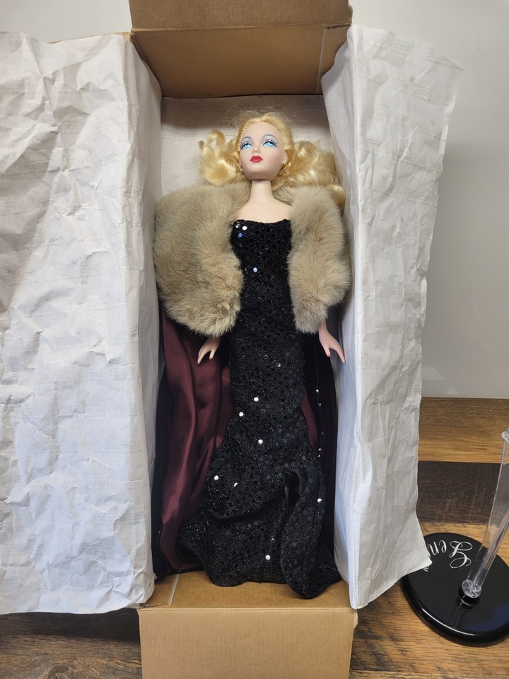 16” Ashton Drake Gene Doll Black Dress & Black Cover up + Lot of extras ...