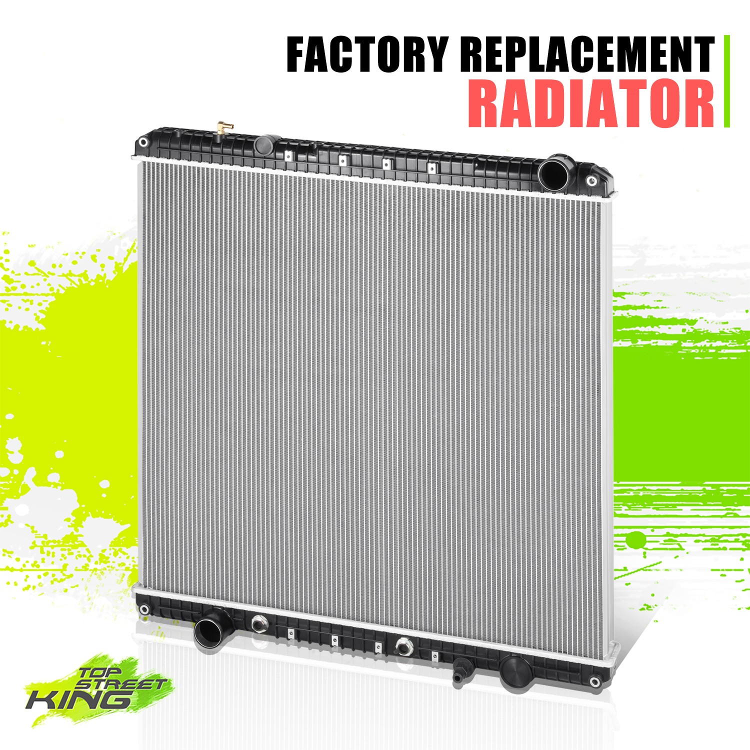 OE Style 2- Rows Aluminum Core Radiator For Freightliner Cascadia M2 ...