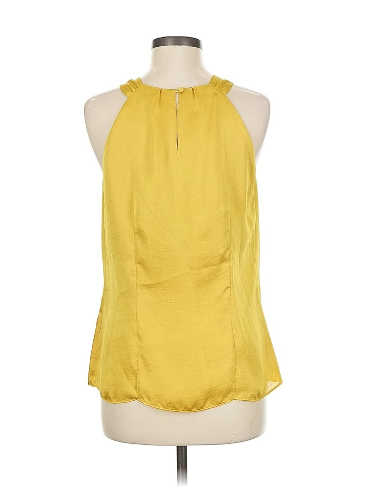 Violet & Claire Women Yellow Sleeveless Blouse M | eBay
