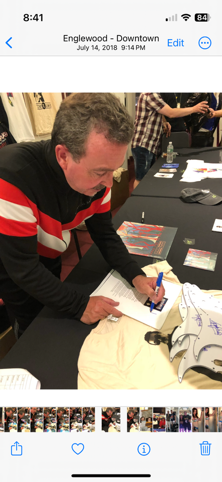 The Outfield Signed Typed Lyrics to " Your Love " By Tony Lewis JSA # ...