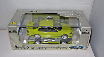 CLASSIC 1/43 2003 FORD BA FALCON FPV GT SEDAN CITRIC ACID + SIDE ...