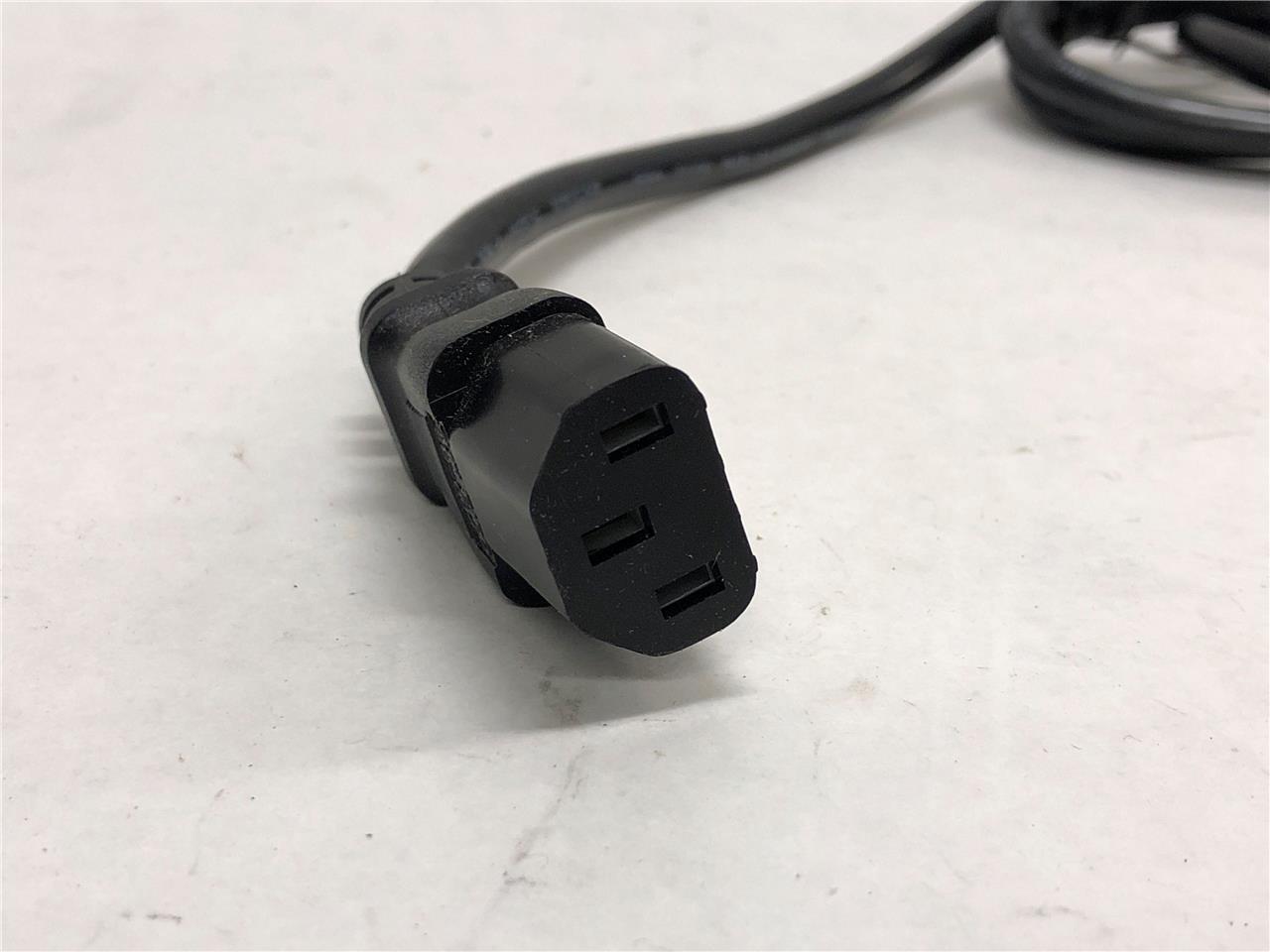 Unicab CSA Type SJT LL34977 18AWGX3C FT2 Black Power Cable Cord (Lot of ...