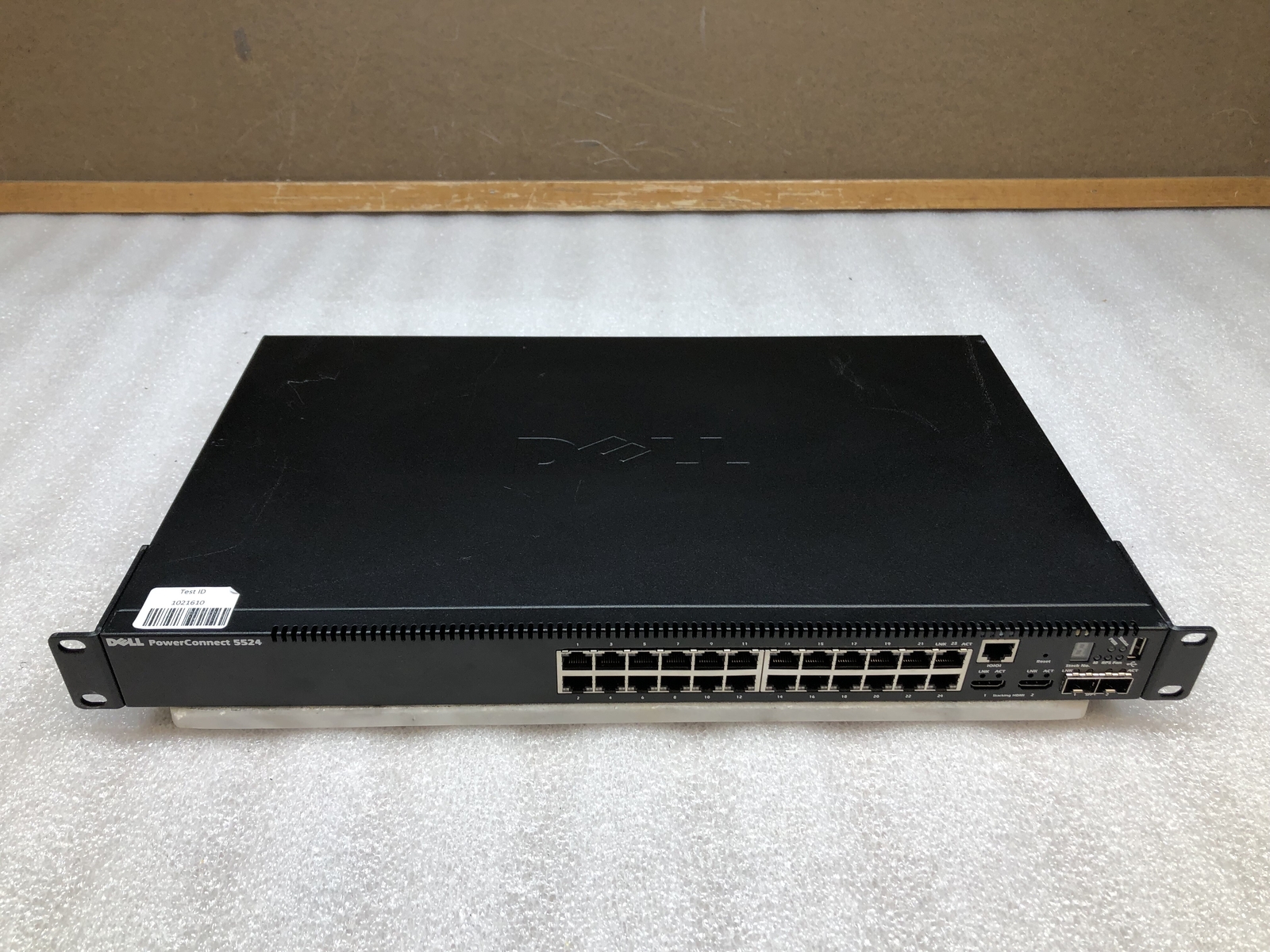 Dell 5524P PowerConnect 5500 Series 24-Port Gigabit PoE 2-Port SFP ...