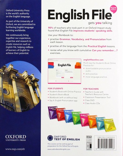 Oxford ENGLISH FILE Intermediate Plus Workbook with Answers 4th Edition ...