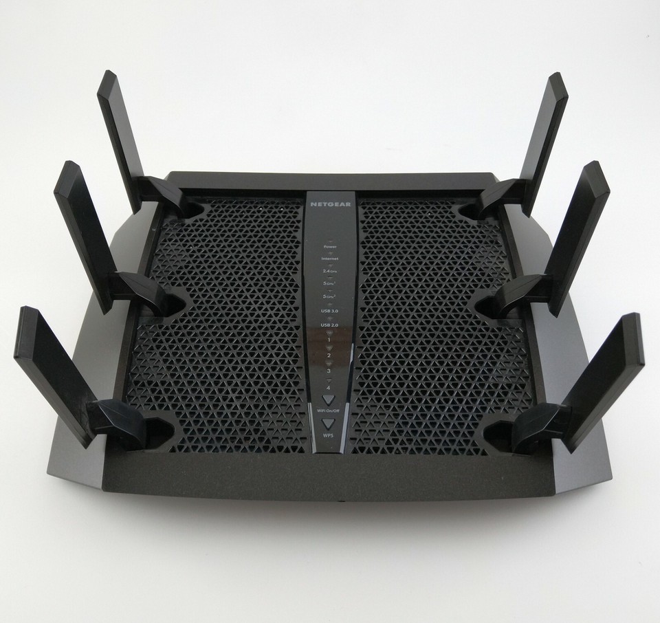 Netgear Nighthawk X6 AC3200 R8000-100NAS Tri-Band Wifi Router | eBay