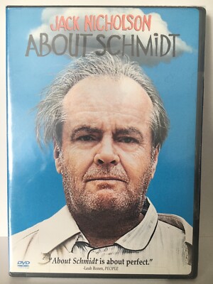 About Schmidt (DVD, 2003) Jack Nicholson! Special Features! Brand New ...
