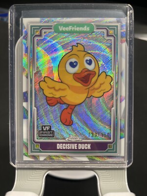 2025 Topps Chrome Vee Friends Fearless Decisive Duck Refractor # /150 ...