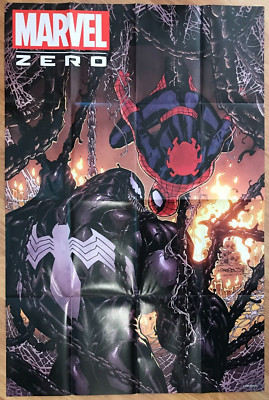 Marvel Zero Spider-Man Venom Retailer Promo Poster 36" X 24" Marvel NM ...