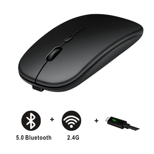 Rechargeable Bluetooth Mouse Wireless Dual Mode Electronics Silent ...