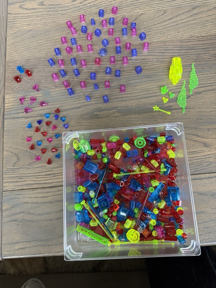 LEGO Multi-color Transparent Selective Lot Over 1,500 Bricks And Pieces ...