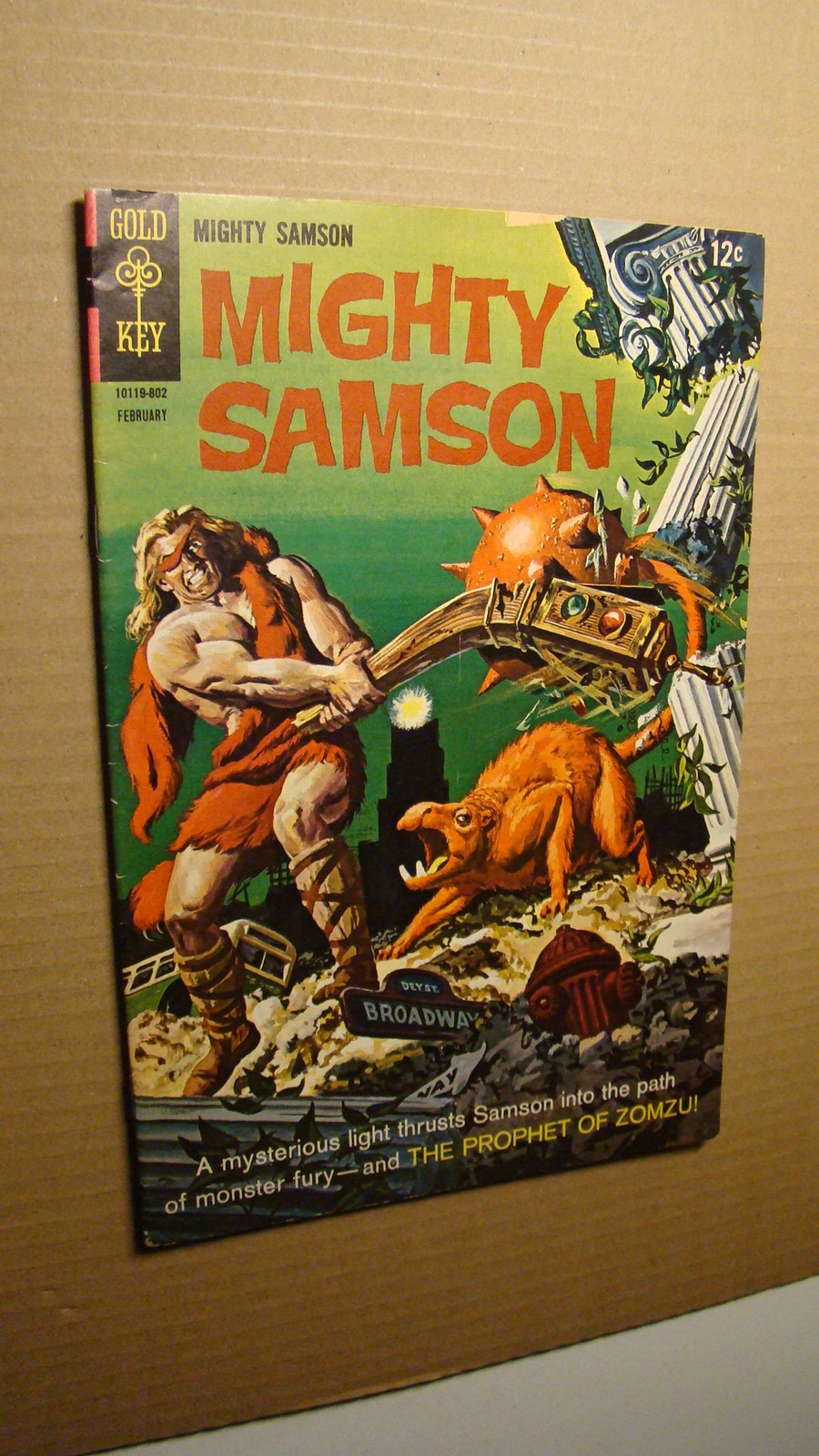 MIGHTY SAMSON 13 *SOLID COPY* GOLD KEY 1968 POST APOCALYPTIC | eBay