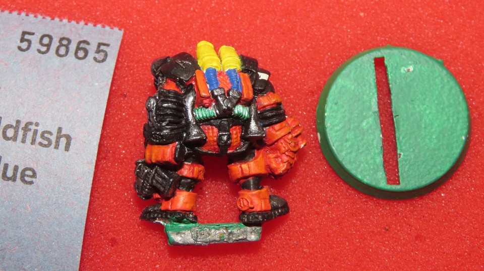 Warhammer 40k Rogue Trader Era Ork Commander Vashok Drool Power Armour ...